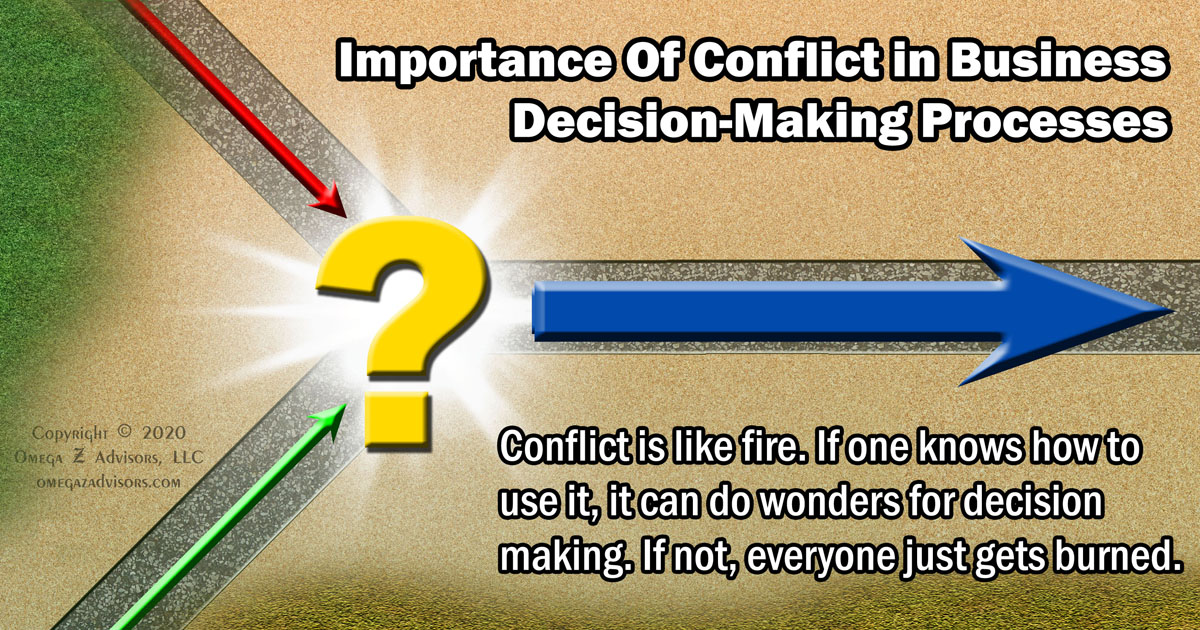 Importance Of Conflict in Business Decision-Making Processes